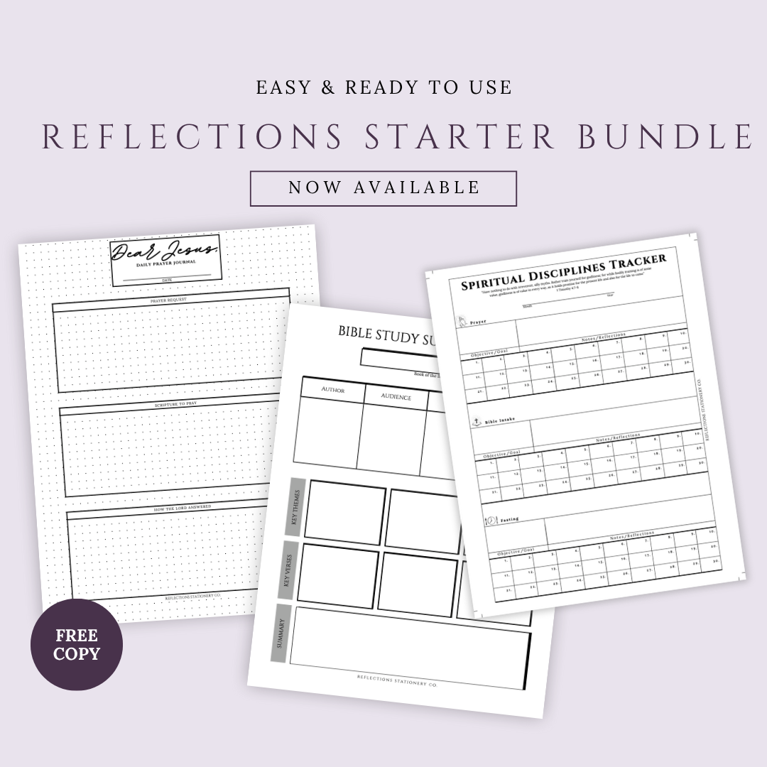 Reflections Starter Bundle – Reflections Stationery Co.